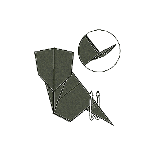 Easy Origami Black Cat Folding | Origami